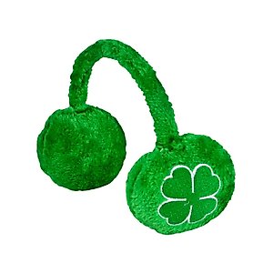 Rhode Island Novelty Shamrock Earmuffs