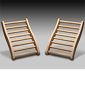 Dynamic Canadian Hemlock Sauna Backrest 2-pack