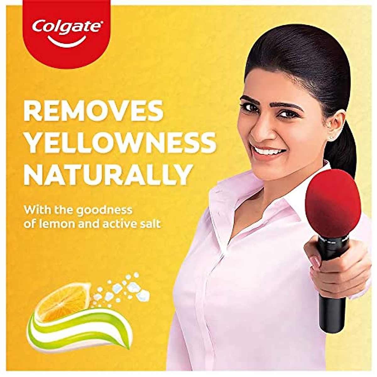 Colgate Active Lemon & Salt Healthy White Toothpaste - 200 g