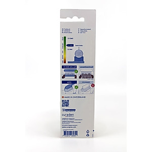 Curaprox CS 5460 Ultra-Soft Blue and Pink Battery Powered Toothbrush for Adults, Different Days Special Edition, Pack of 2