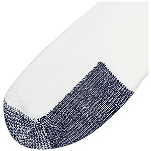 Thorlos Mens JMX Maximum Cushion Ankle Running Sock, White(1 Pair), Large US