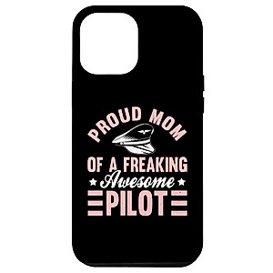iPhone 15 Pro Max Pilot Airplane Aviator Plane Aviation Mom Mother Case