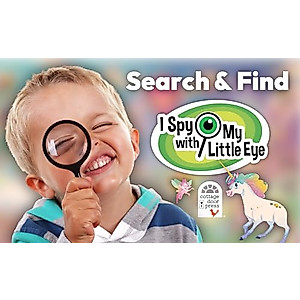 I Spy With My Little Eye Unicorn Wish & Find - Kids Search, Find, and Seek Activity Book, Ages 3, 4, 5, 6+