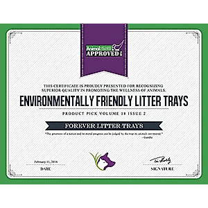 Forever Litter Tray, The Original Premium Version Reusable Replacement Tray for ScoopFree Disposables Since 2006. Fits All PetSafe ScoopFree Machines