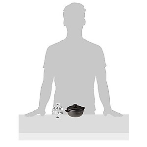 Old Mountain Pre-Seasoned Cast Iron 2 Cup Mini Dutch Oven, 5.25X3.75 inch, Cast Iron