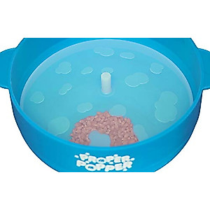 The Original Proper Popper Microwave Popcorn Popper, Silicone Popcorn Maker, Collapsible Bowl BPA Free & Dishwasher Safe - (Turquoise)