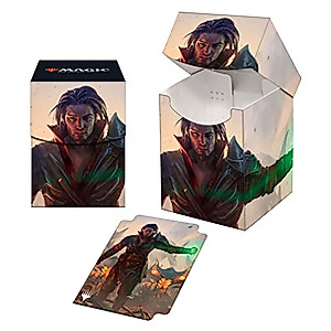Ultra Pro - Magic: The Gathering The Brothers War 100+ Card Deck Box Card Protector - ft. Mishra. Eminent One, Protect & Store Gaming Cards, Collectible Cards, Trading Cards, Great for MTG Cards