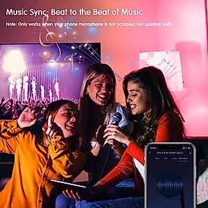 DAYBETTER Smart Bulbs, Dimmable WiFi Color Changing Light That Work with Alexa & Google Home, Music Sync, A19/E26, 9W, 800 Lumens, 2.4Ghz only, No Hub Required, 9 Pack