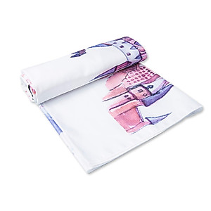 Angmart Baby First Year Milestone Blanket Boy Girl Painting Photography Backdrop Photo Prop Newborn Infant for New Mom