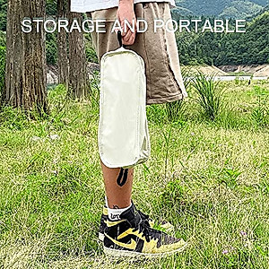 Outdoor Camping Chair, Beach Chairs for Adults, Portable Lightweight Folding Camp Chairs, Profile Folding Chair for Outdoor Camp Travel Picnic Hiking Backpacking (2)