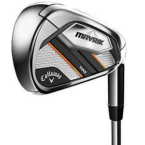 Callaway Golf 2020 Women's Mavrik Max Individual Iron (Left Hand, Graphite, Women's, 7 iron)