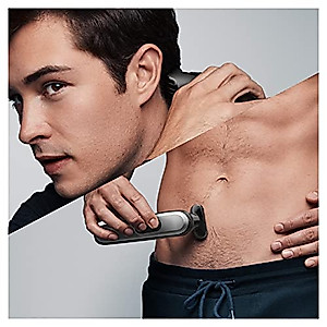 Braun Hair Clippers for Men, MGK7221 10-in-1 Body Grooming Kit, Beard, Ear and Nose Trimmer, Body Groomer and Hair Clipper, Black/Silver