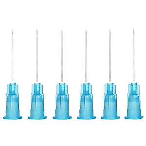 100 Pack 1Inch 23Ga Glue Dispenser Head For Liquid Measuring and Refilling, Inks, Plants, Industrial, Lab Supplies (1Inch-23Ga)
