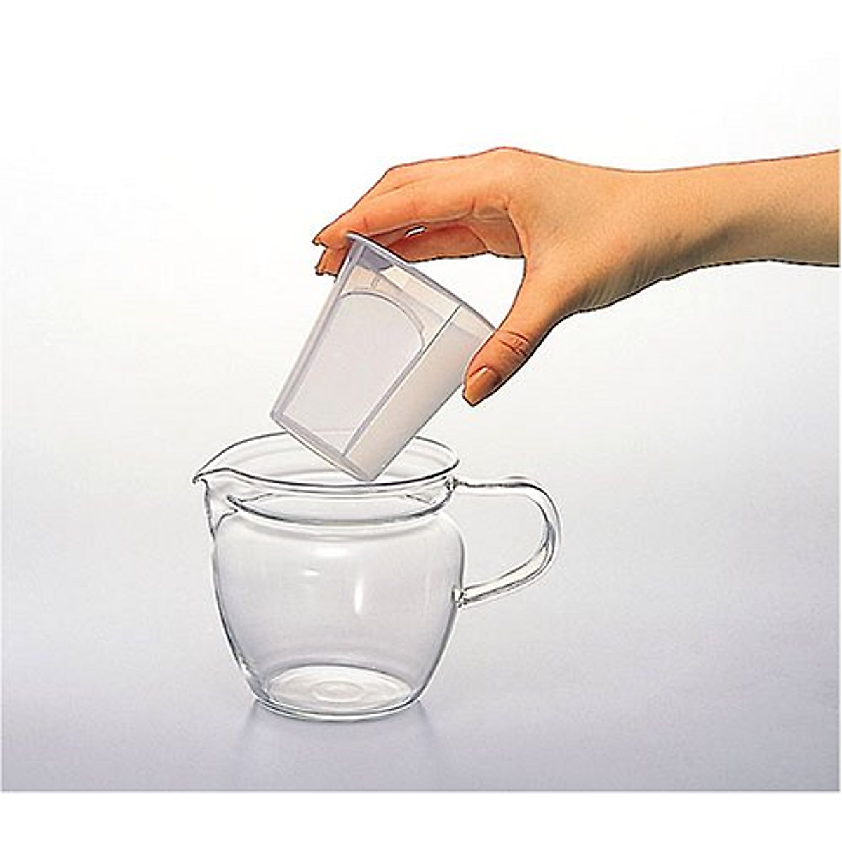 Hario Cha Cha"Natsume" Tea Pot, 360ml, Clear