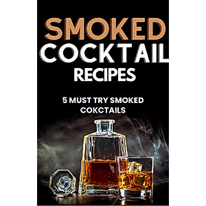 Old Fashion Smoker Kit- Cocktail Smoker Kit - Including Cocktail Smoker - Butane Torch - 4 Different Wood Chips for Smoker - Whiskey Stones- Cocktail Kit - Bar Accessories (Without Butane)