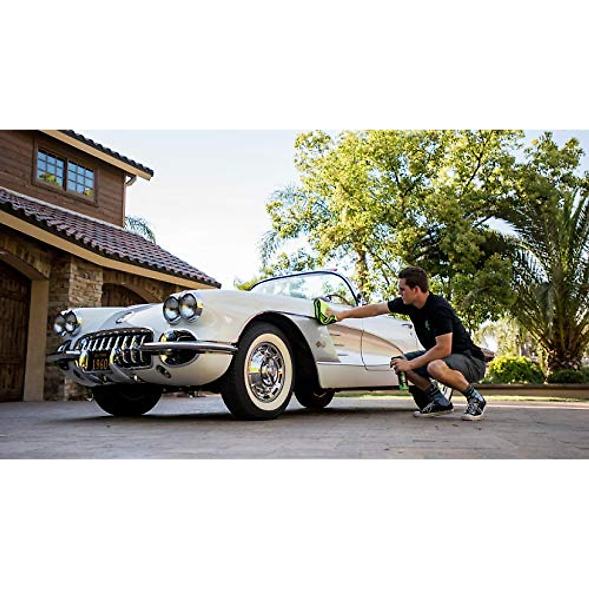 Liquid X Detail Spray - Quick Detailer with Sealant - Prevent and Remove Water Spots - No Streak Formula for Cars, Boat, RV, Motorcycle, UTV/ATV (16 oz)