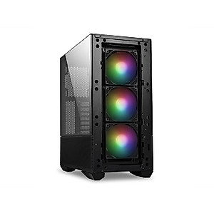 Lian-Li LANCOOL II Mesh RGB Tempered Glass ATX Case, Black