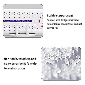 USB Powered Dehumidifiers Mini Circulating Dehumidifier with Base Portable for Textiles, Valuable Instruments, Food,etc(Dehumidifier)