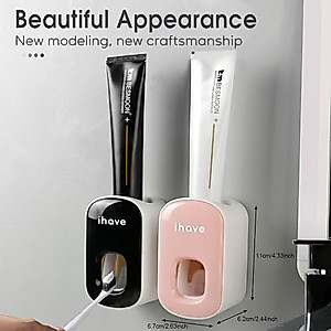 iHave Toothpaste Dispenser Bathroom Decor, Smart Home Products Bathroom Accessories