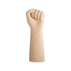 VICASKY Ceramic Flower Planters Hand Shape Vase Garden Pots Containers Desktop Sculpture Decor for Home Office Beige