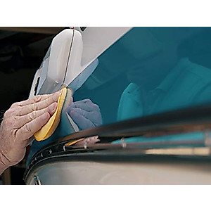 Meguiar's Marine/RV Once Step Cleaner Wax M5016 - Professional-Grade Marine Wax and RV Wax that Cleans, Polishes and Adds Wax Protection for a Long-Lasting Shine - Restores Color and Gloss, 16 Oz