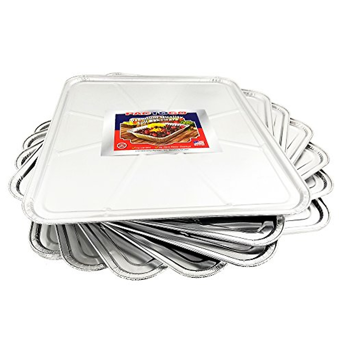 Pactogo Disposable Aluminum Foil Oven Liner 18.5" x 15.5" (Set of 20)