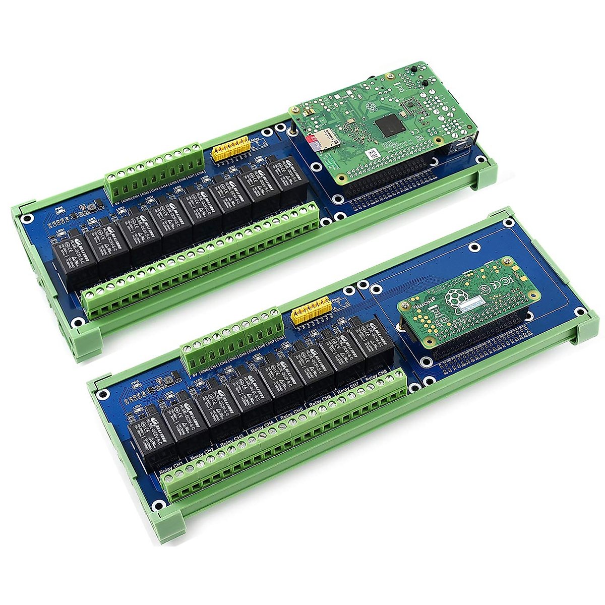 8 Channel Relay Module Board for Raspberry Pi 4B/3B+/3B/2B/A+/B+/Zero,Jetson Nano 8-CH Relays Loads up to 5A 250V AC or 5A 30V DC