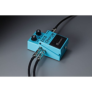 Boss CE-2W Waza Craft Chorus Bundle with Power Adapter, 10ft Instrument Cable, 6in Patch Cable, and Picks