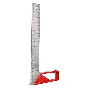 Combination Square, 300mm Multi-functional Right Angle Ruler , Adjustable Stainless Steel Square Angle Ruler , 45/90 Degree Woodworking Try Square Measuring Tool, for Multiple Purposes