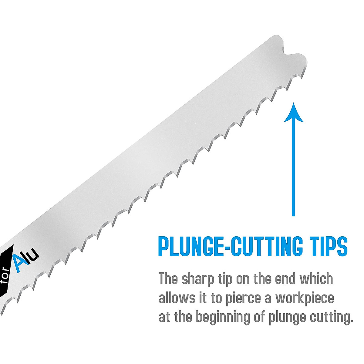 Jigsaw Blades Set 48pcs,Contractor Assorted T Shank Jig Saw Blades,Multi-Purpose HCS/HSS Saw Blades for Cutting Wood,Plastic,Metal
