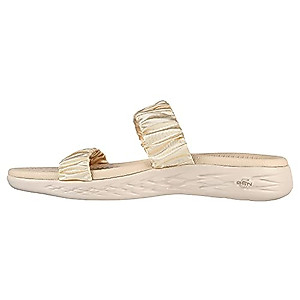 Skechers Womens ON The GO 600 Enchant Champagne Size 10