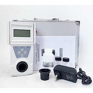 HFBTE Turbidimeter Turbidity Meter Tester Lab Turbidity Meters with Formazine Standard Turbidity Solution Measuring Range 0 to 200 NTU Minimum Indication 0.1 NTU for Testing Turbidity of Liquids