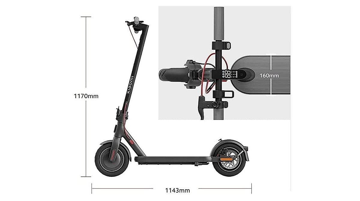 Xiaomi MI Electric Kick Scooter 4: 600W Power & 18 Miles