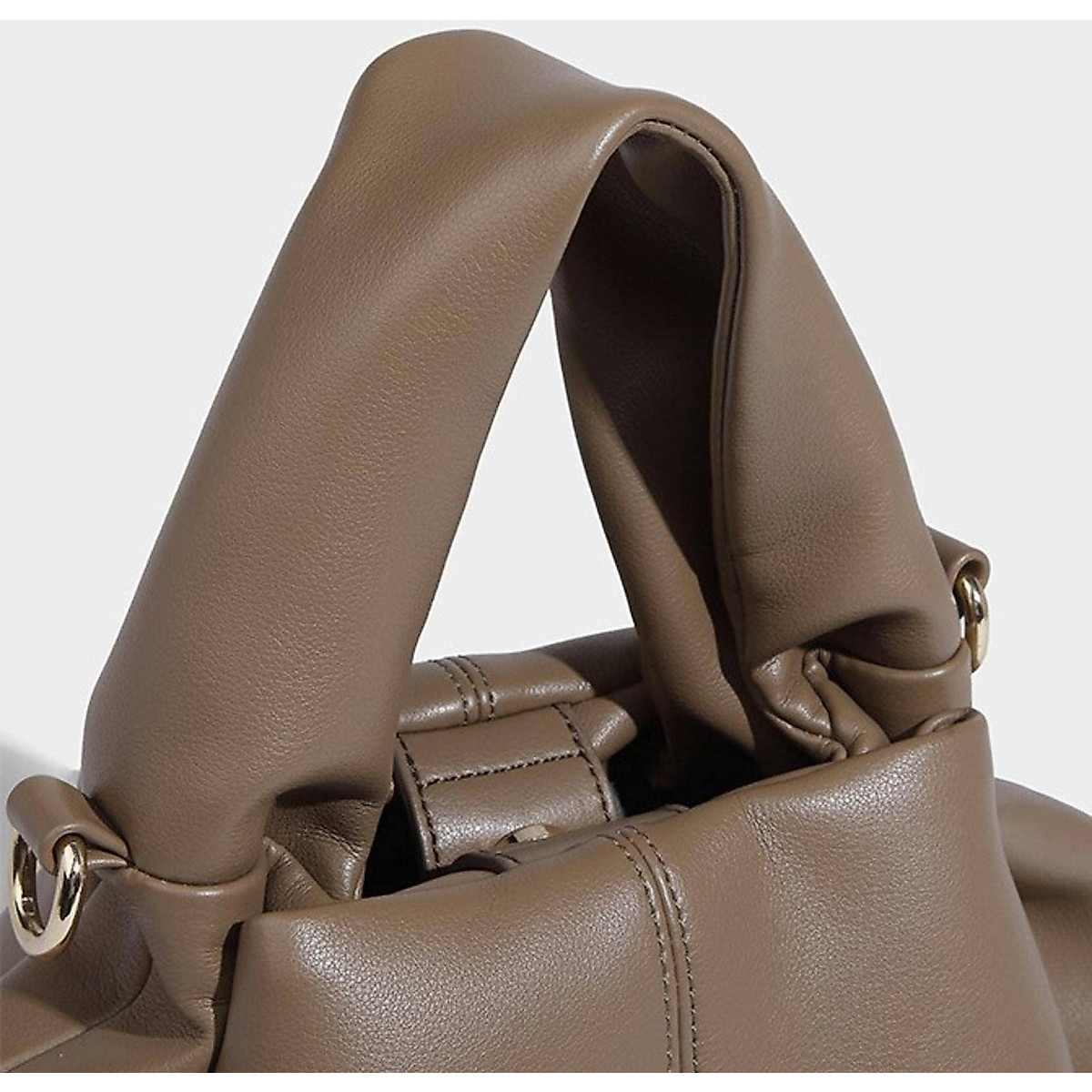 MMKJHNBHQ Women's Fashion Handbag, Leather Top Handle Satchel, Clutch, Designer Messenger Bag