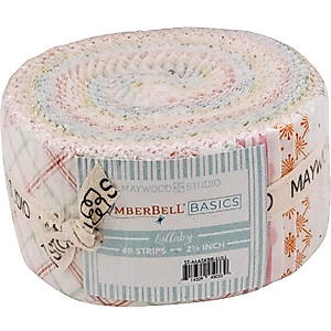 Kim Christopherson KimberBell Basics Refreshed Lullaby 40 2.5-inch Strips Jelly Roll Maywood Studio