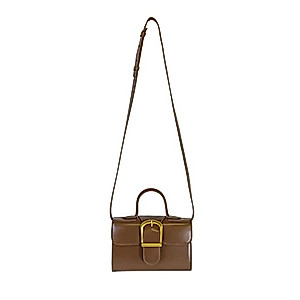 OOHOO Small Purse for Women Crossbody Clutch Top-handle Shoulder Bag Classic Fashion Handbags with Adjustable Strap