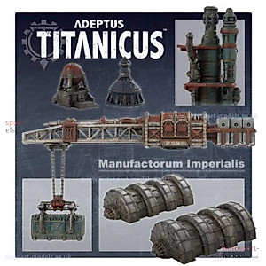 Games Workshop Adeptus Titanicus: Citivas Imperialis Industrial Scenery