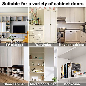 104Pcs Shelf Pins Kit,4 Styles Nickel Plated Shelf Support Pegs,Bookshelf Pegs for Shelves,Cabinet Shelf Bracket Pegs Shelf Pins Holders for Kitchen Furniture & Closet ( 5mm & 1/4inch )