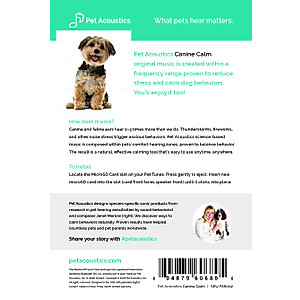 Pet Acoustics Canine Calm Music