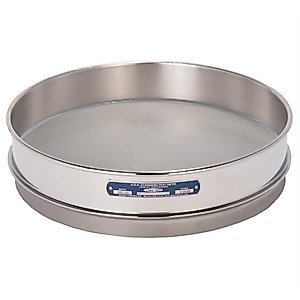 12" Sieve, All Stainless, Intermediate Height, No. 60