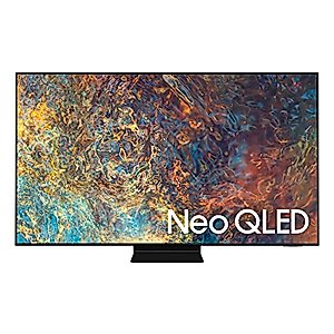 SAMSUNG 50-Inch Class Neo QLED QN9DA Series - 4K UHD Quantum HDR 24x Smart TV with Alexa Built-in (QN50QN9DAAFXZA, 2021 Model)