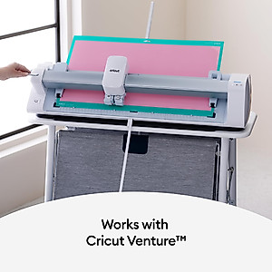 Cricut Standard Grip Performance Machine Mat, 24 in x 12 in (2 ct) - Compatible with Cricut Venture