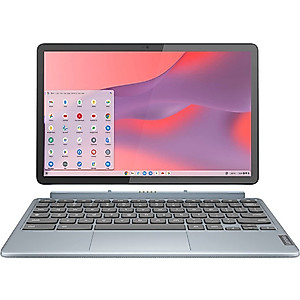 Lenovo - IdeaPad Duet 3 Chromebook - 11.0" (2000x1200) Touch 2-in-1 Tablet - Snapdragon 7cG2-4G RAM - 128G eMMC - with Keyboard - Misty Blue