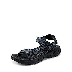 DREAM PAIRS Beach Sandals For Women, Open Toe Anti-skidding Outdoor Sport Hiking Sandals, Comfortable Athletic Water Shoes With Adjustable Hook And Loop Strap, Royal Blue, Size 10, Sdsa2321W