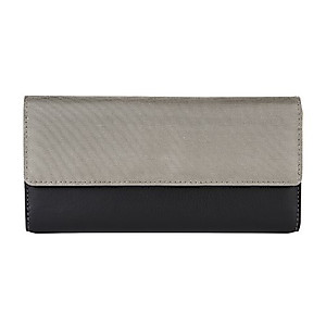 Travelon Safe Id Accent Flap Clutch Wallet, Stone, One Size