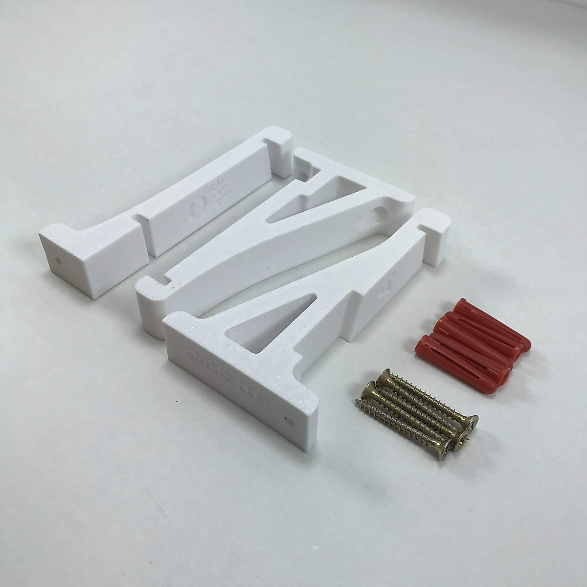 3D Cabin PS5 Wall Mount Wall Bracket Holder Stand for Play Station 5 Disc Triple Support Any Orientation White Right