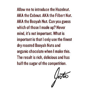 Justin's Chocolate Hazelnut and Almond Butter, Organic Cocoa, No Stir, Gluten-free, Responsibly Sourced, 16 Ounce (Pack of 1)