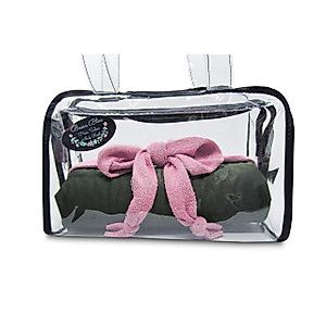 Salon Neck Rest for Shampoo Bowl-Cervical Support Supreme Foam Neck Cushion-Personal Take Along Pillow-Tote Bag Included-Cylinder Cushion 10"x3"