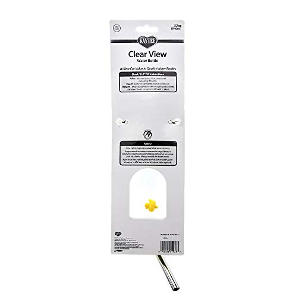 Kaytee Clearwater Bottle Single 32 Ounces