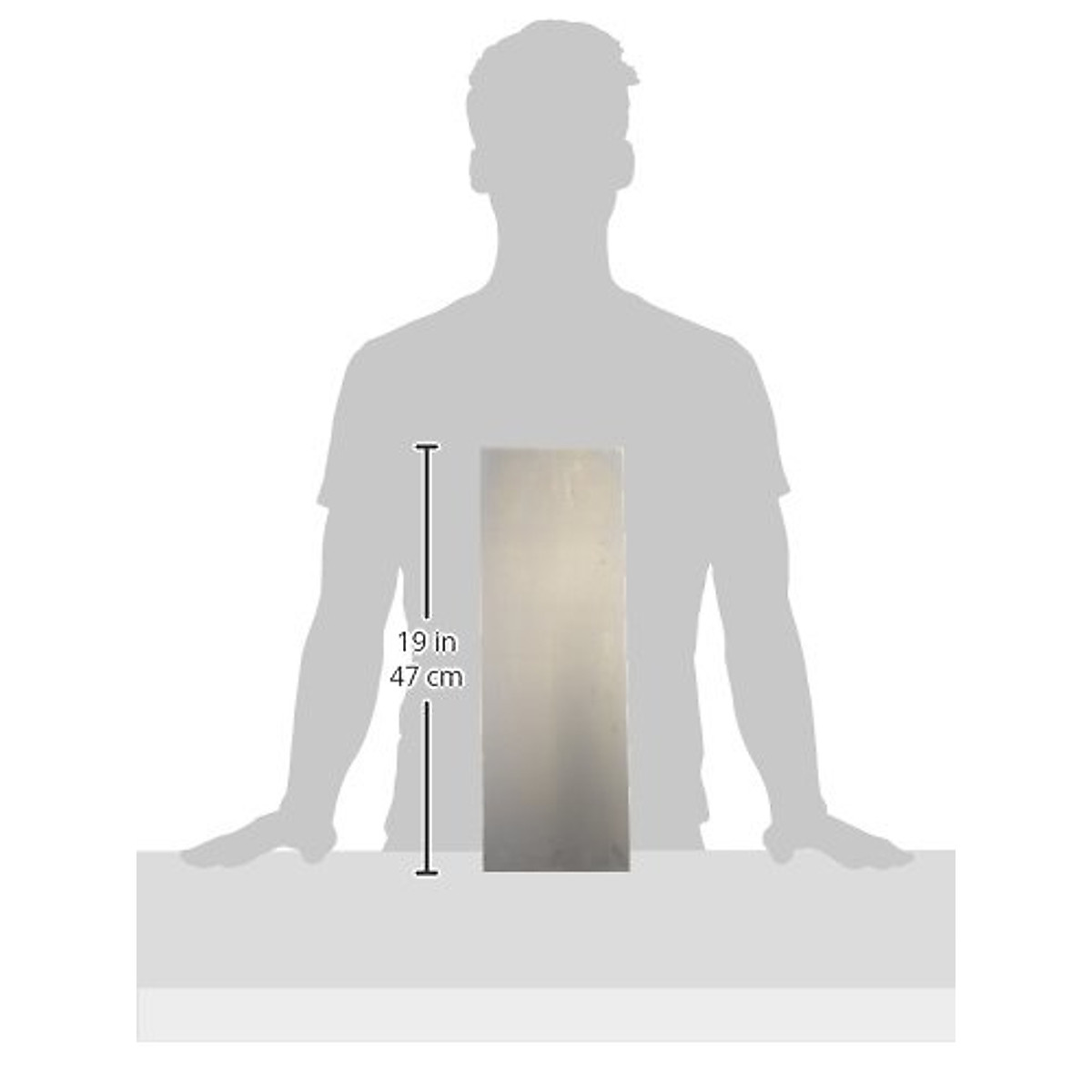 Forney 49570 16 Gauge Sheet Metal in A36 Mild Carbon Steel Alloy, 6" x 18"